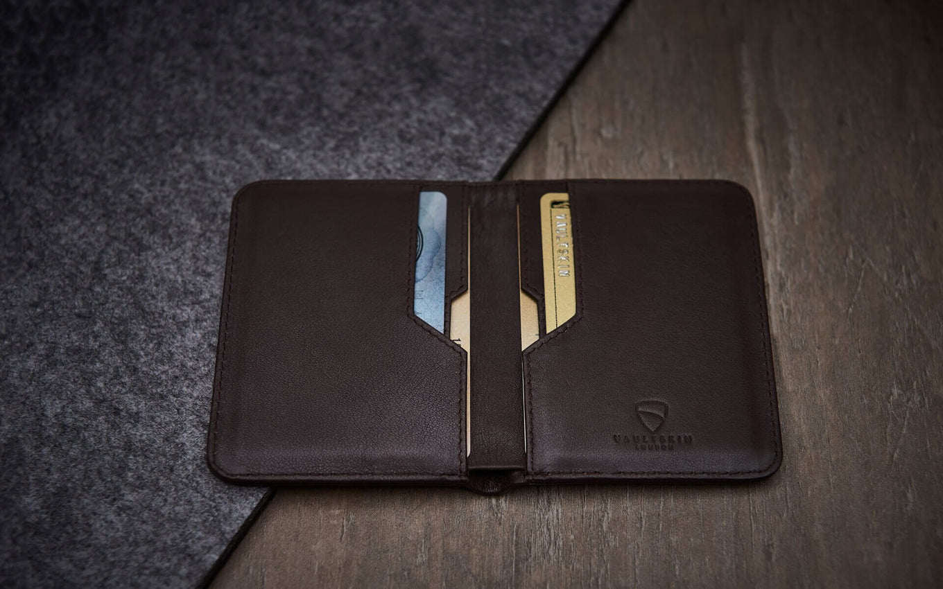 Vaultskin CITY - RFID Blocking Leather Wallet, Slim Front Pocket