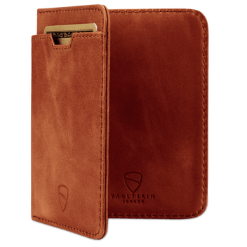 Vaultskin CITY - RFID Blocking Leather Wallet, Slim Front Pocket