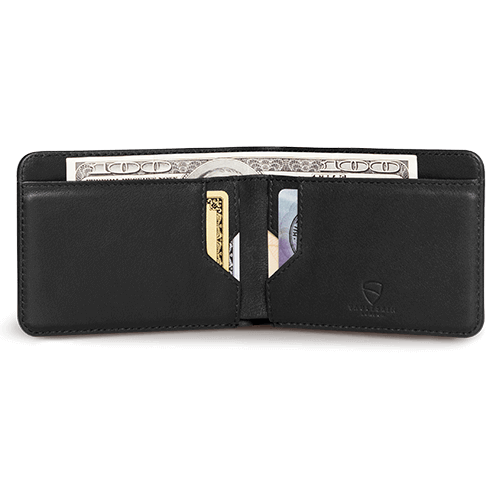 Vaultskin MANHATTAN - RFID Blocking Leather Wallet, Slim Front Pocket