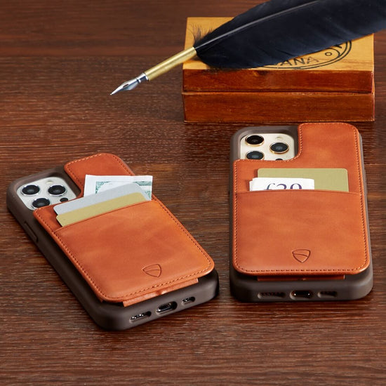 Vaultskin ETON ARMOUR Wallet Case for iPhone 12 Pro Max - Sleek Style